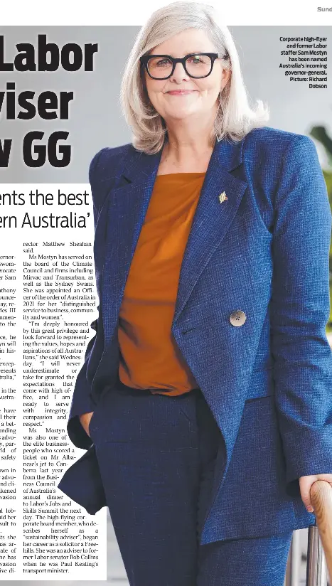 Ex-Labor adviser new GG - PressReader