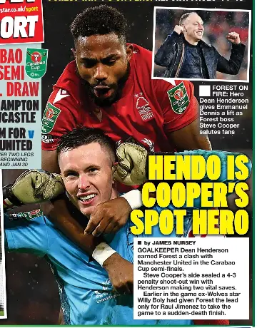 HENDO IS COOPER’S SPOT HERO - PressReader