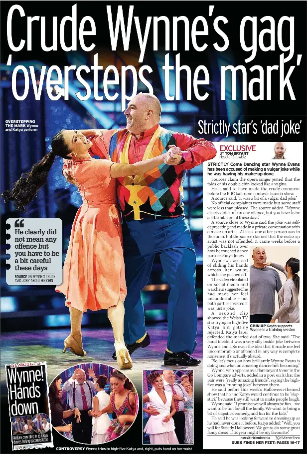 Crude Wynne’s gag ‘oversteps the mark’ - PressReader