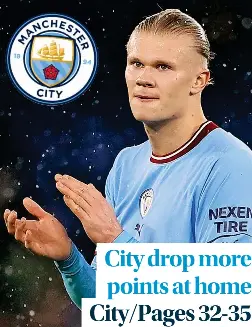 City drop more points at home - PressReader