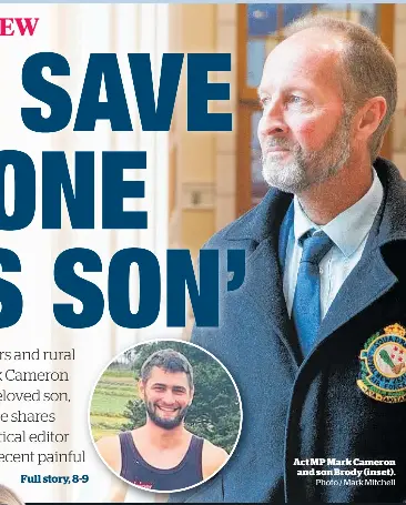 ‘I CAN SAVE SOMEONE ELSE’S SON’ - PressReader