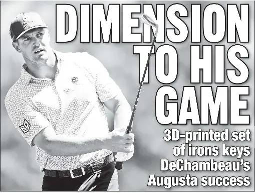 DIMENSION TO HIS GAME - PressReader