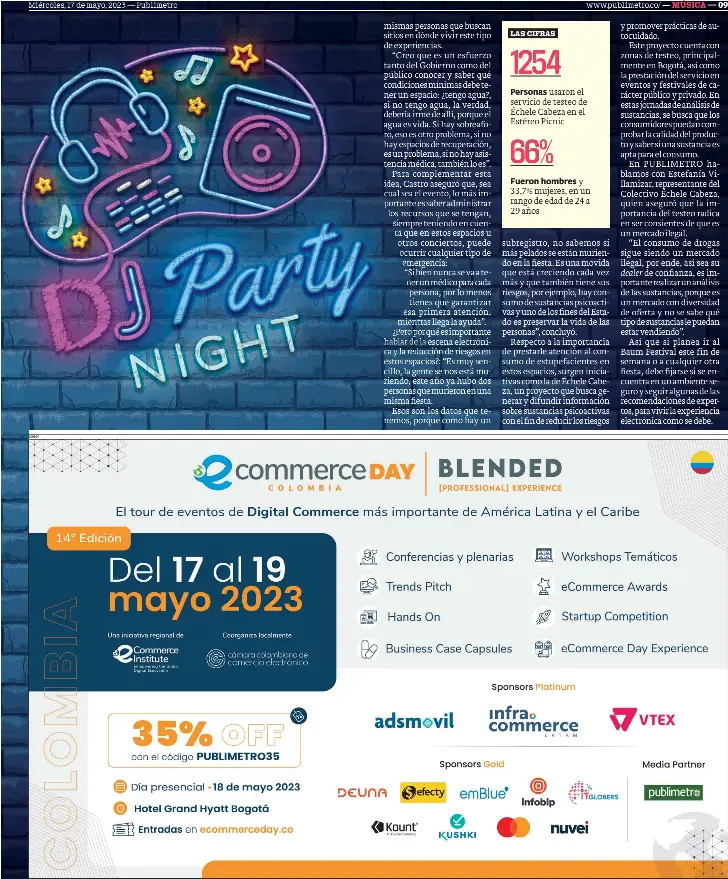 Capital en éxtasis: la escena electrónic­a de Bogotá - PressReader