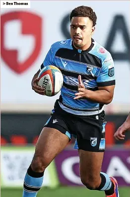 Thomas handed the keys to No.10 for Cardiff’s Euro clash against ...