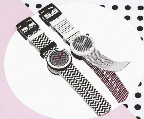 Swatch POP, now with reversible straps! - PressReader
