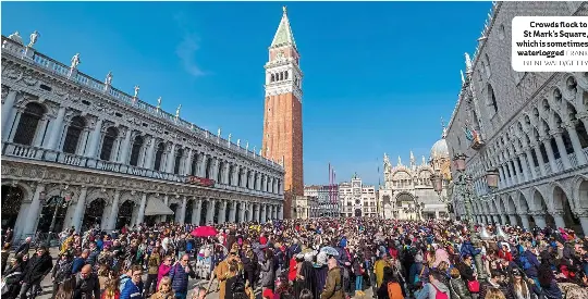 Venice hits the mute button on group tours as tourists flood back - PressReader