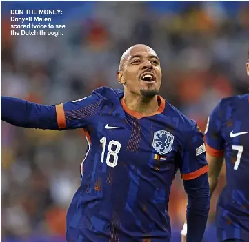 Dutch delight after Malen strikes twice - PressReader