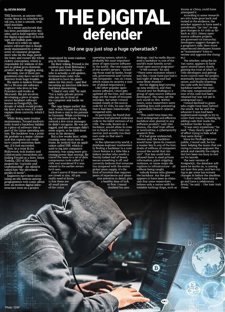 The digital defender - PressReader