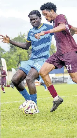 Molynes, Chapelton play out exciting 0-0 draw in JPL - PressReader