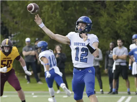 Sénécal a pris des notes au match du Rouge et Or - PressReader