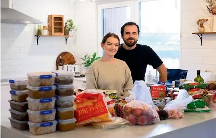 Couple shop and cook once a month - PressReader