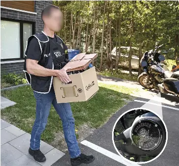 Perquisiti­on chez un affilié des Hells - PressReader