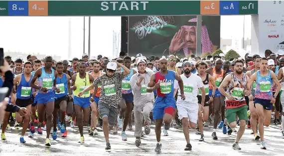 Runners from around world limber up for Riyadh Marathon - PressReader