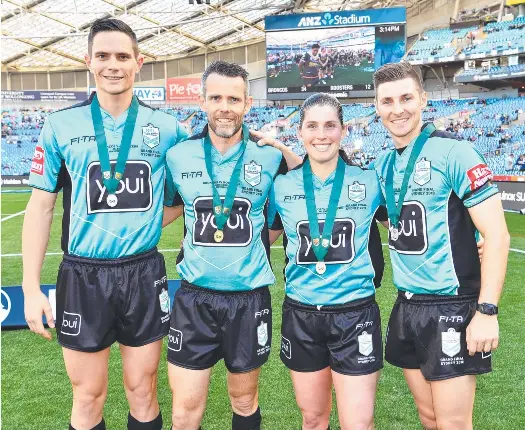 Wyatt in running to be NRL referee - PressReader