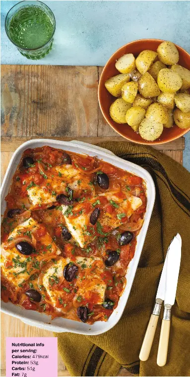 Mediterran­ean Baked Fish - PressReader