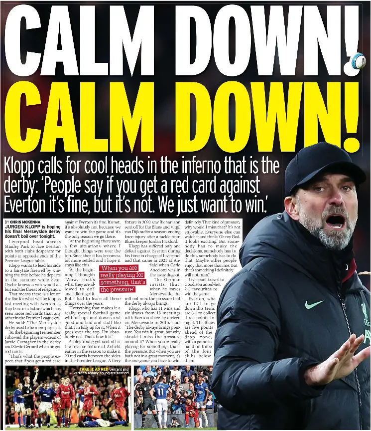 CALM DOWN! CALM DOWN! - PressReader