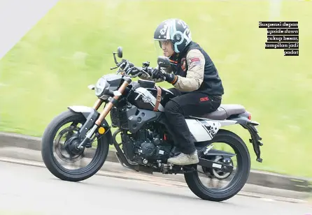 RIDING POSITION & HANDLING - PressReader