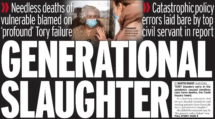 GENERATION­AL SLAUGHTER - PressReader