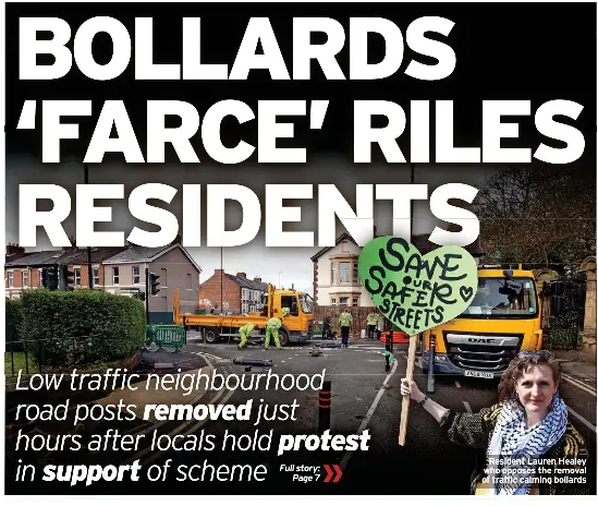 BOLLARDS ‘FARCE’ RILES RESIDENTS - PressReader