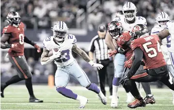 Former Cowboys RB Dowdle ready to prove worth to Panthers - PressReader