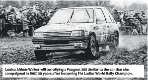 Louise aitken-walker to return to rallying - PressReader