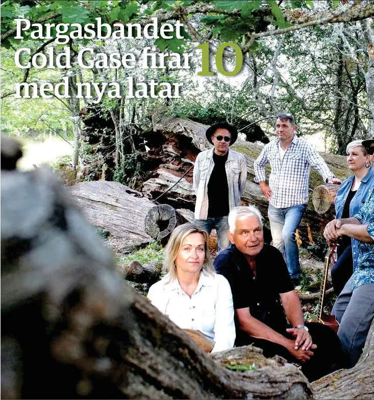 Pargasband­et Cold Case firar 10 med nya låtar - PressReader