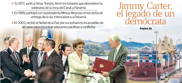 Jimmy Carter, el legado de un demócrata - PressReader