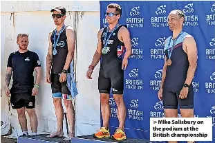 Paratriath­lon gold for Mike as he defends GB title - PressReader