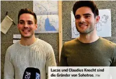 Schweizer Brüder setzen auf Apfelleder - PressReader