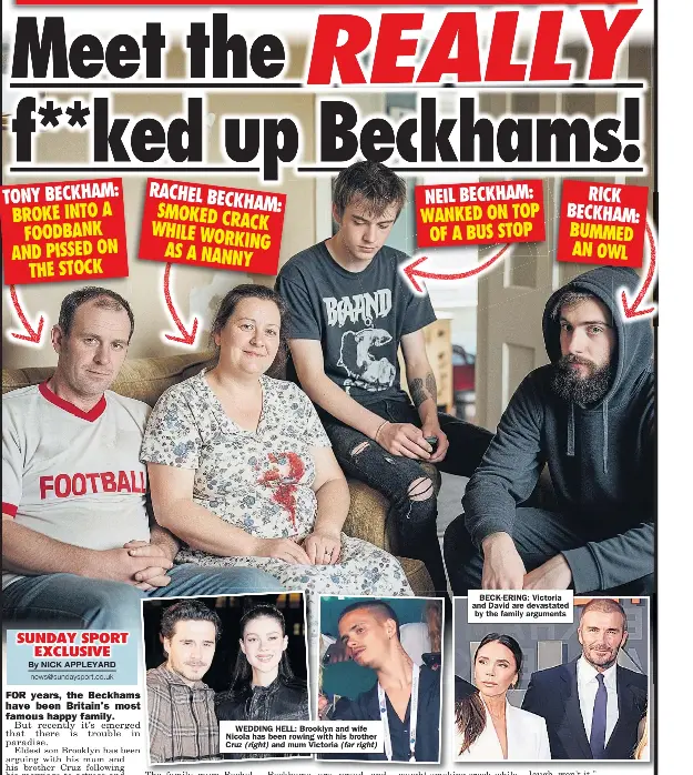 Meet the REALLY f**ked up Beckhams! - PressReader