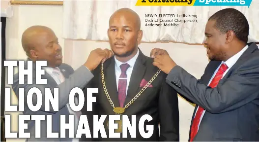 THE LION OF LETLHAKENG - PressReader