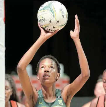 Young netball star Maseko to live her World Cup dream - PressReader