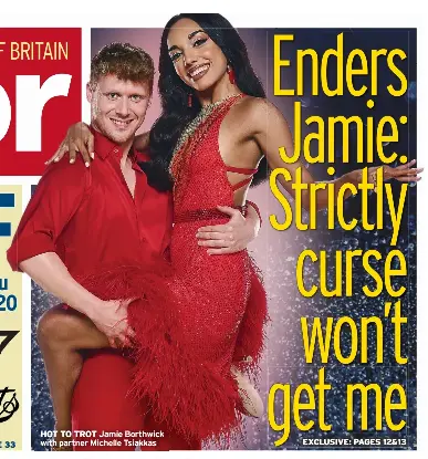 Enders Jamie: Strictly curse won’t get me - PressReader