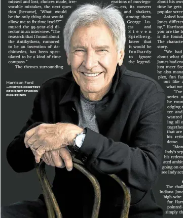 Harrison Ford on Indiana Jones, ‘Star Wars’ and ‘going on one last adventure’ - PressReader