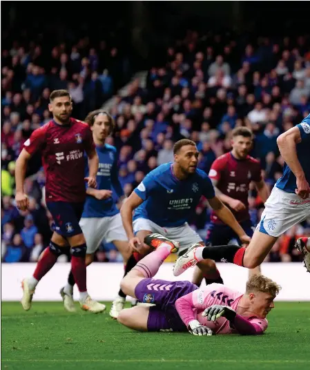 Rangers snapping at rivals’ heels after comeback against Killie ...