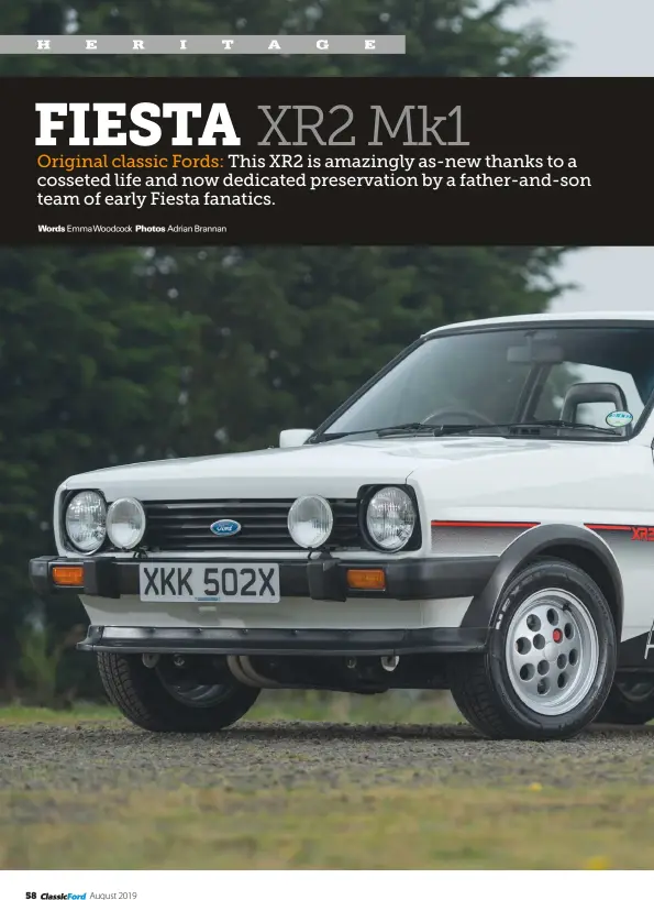 HERITAGE: Fiesta XR2 - PressReader