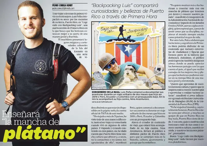 Enseñará “la mancha de plátano” - PressReader