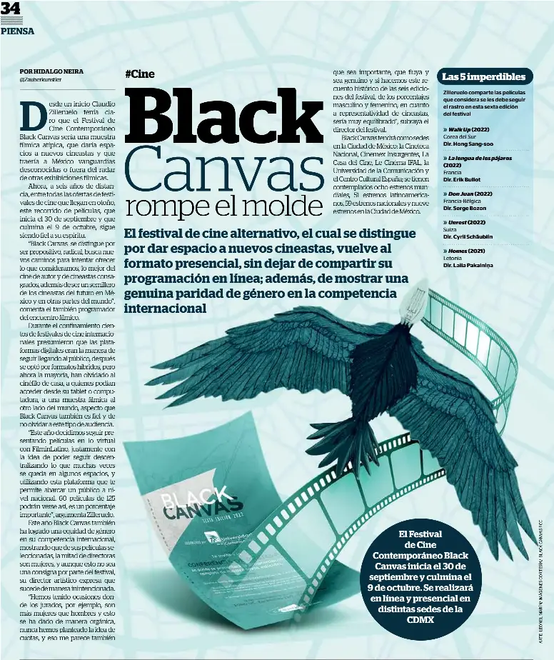 Black Canvas rompe el molde - PressReader