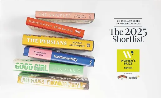 Destined to be classics – six titles on shortlist for Women’s Prize - PressReader