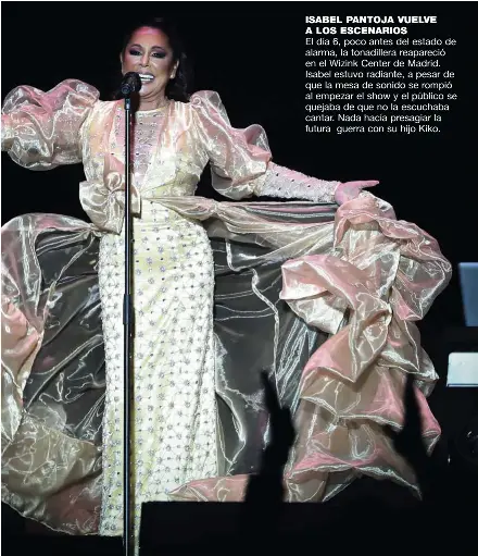 ISABEL PANTOJA VUELVE A LOS ESCENARIOS - PressReader