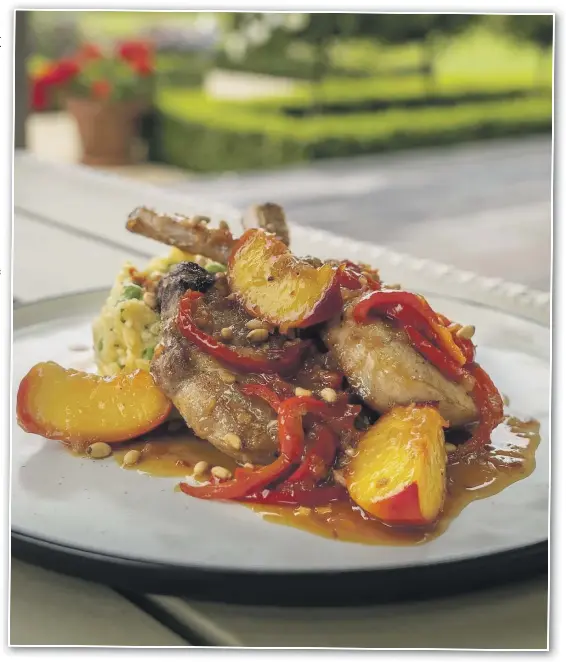 Summery and succulent pork cutlets with creamy risoni from A Tangle at Tangleby - PressReader
