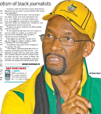 Media a threat – Faku - PressReader