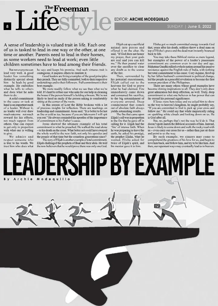 Leadership by Example - PressReader