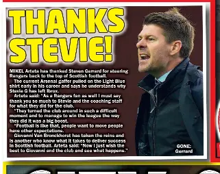 THANKS STEVIE! - PressReader