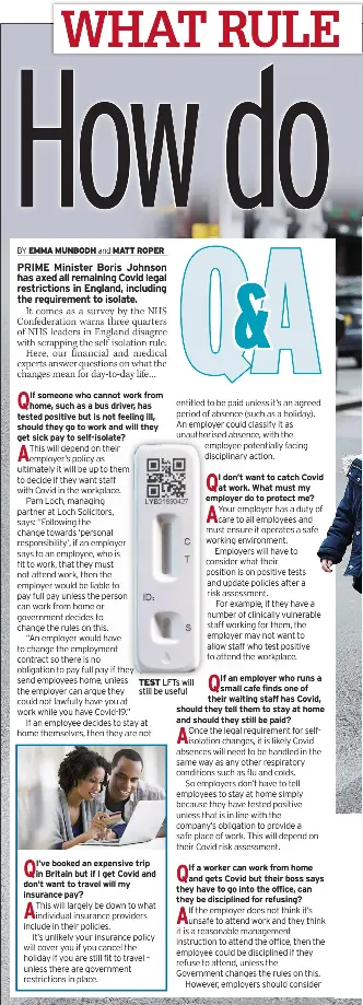 How do we live with Covid? QA - PressReader