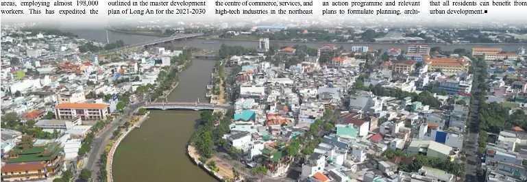 Long An embraces technical and social urban perspectiv­e - PressReader