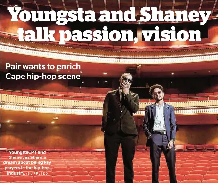Youngsta and Shaney talk passion, vision - PressReader