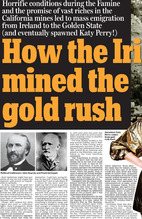 How the Irish mined the gold rush - PressReader