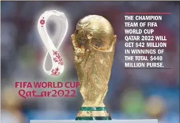 How much prize money do teams get at FIFA World Cup 2022 - PressReader