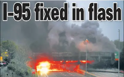 I-95 fixed in flash - PressReader